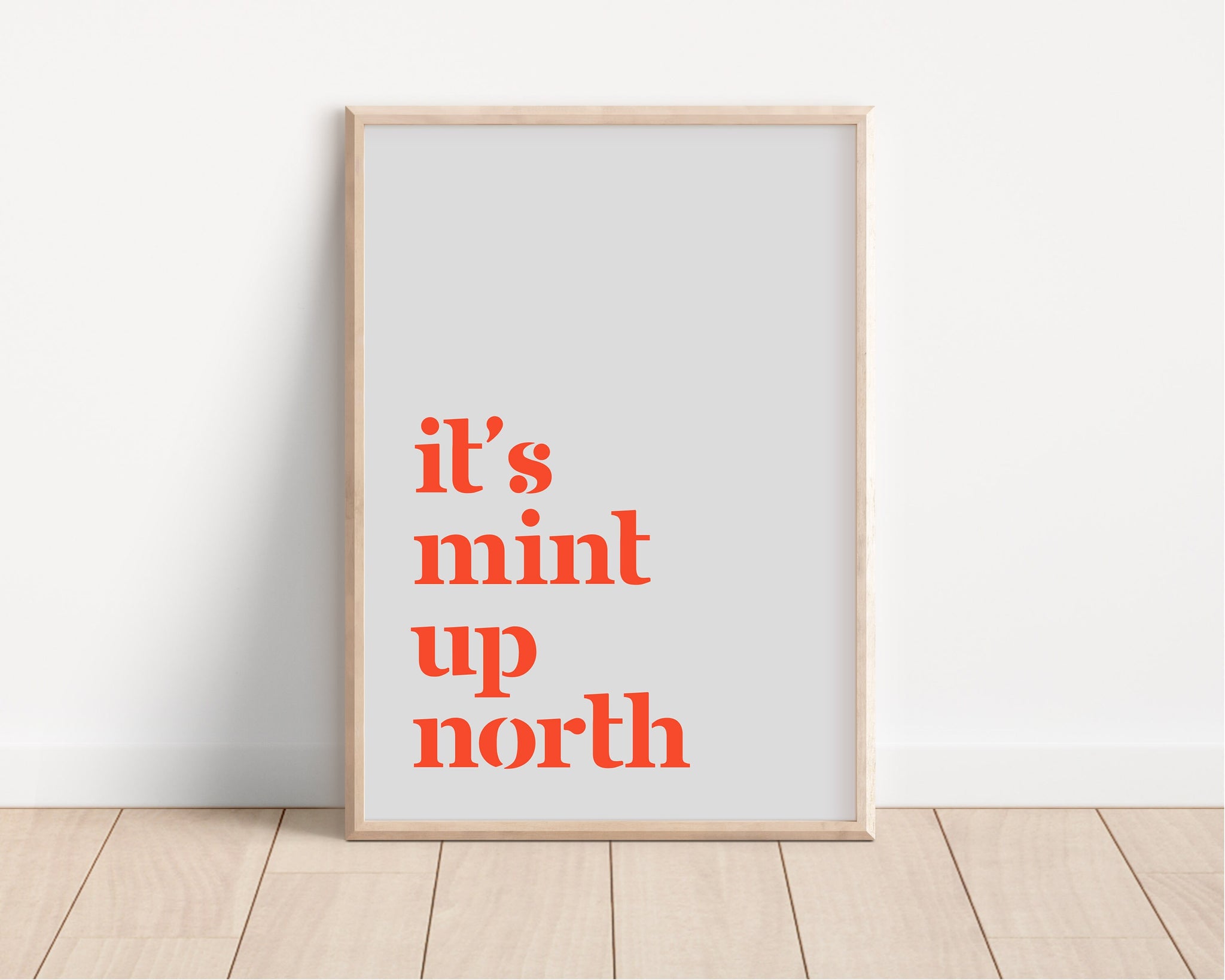 It's Mint Up North Print – Ink Icons